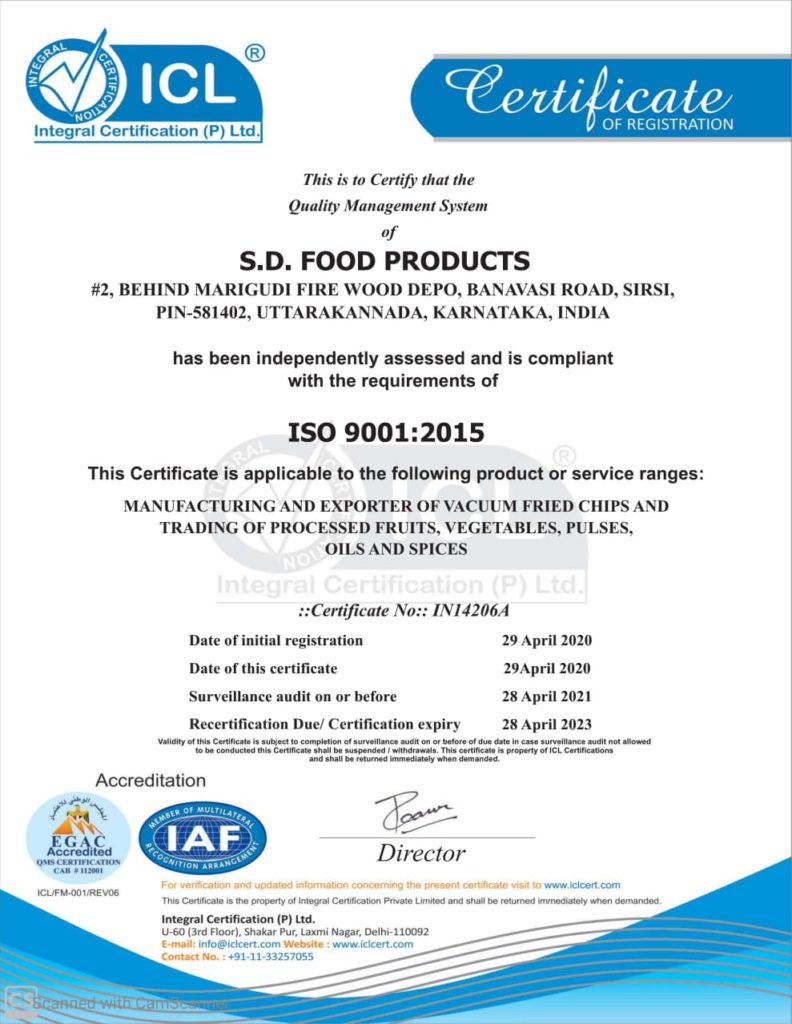 About – SD Food Products