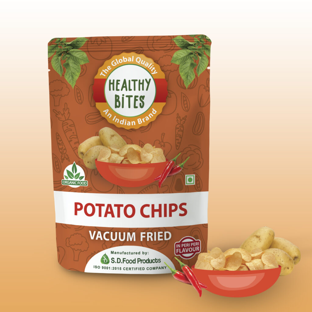 Potato – Vacuum Fried Chips 100 gms – SD Food Products